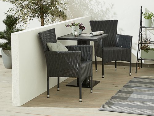 Stacking chair AIDT black | JYSK