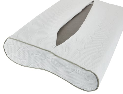 Almohada de espuma viscoelástica 40x60x11/9 WELLPUR KYRKJA | JYSK
