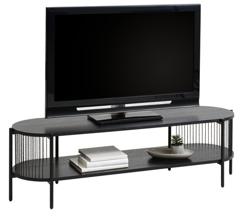 TV bench EGELEV black | JYSK