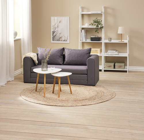 Bookcase HERNING 5 shelves white | JYSK