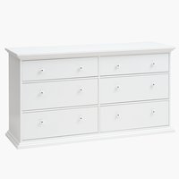 Chest of Drawers | White and Oak drawers | JYSK