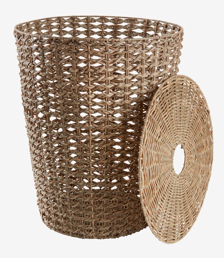 Laundry basket CURT D40xH55cm with lid | JYSK