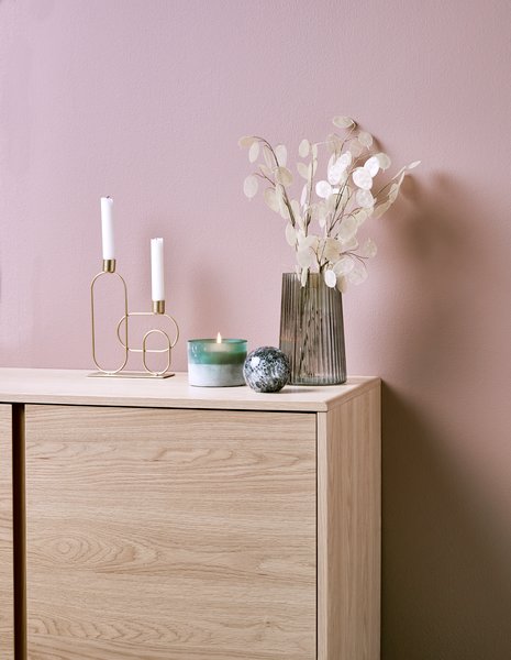 Vase ROY D13xH20cm grey | JYSK