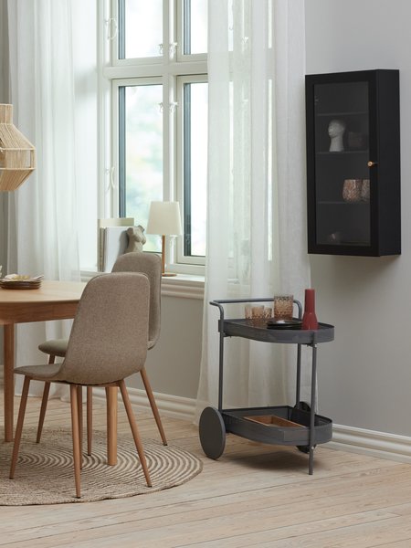 MARSTRAND Ø110 stej + 4 BISTRUP nisipiu/stejar | JYSK